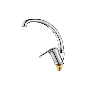 Смеситель для кухни Potato P5913 хром с высоким изливом однорычажный ...
