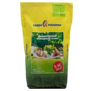 Семена газонной травы Декоративный элитарный газон Green Meadow 5 кг ...