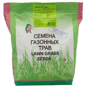 Семена газонной травы Коттедж декоративный газон Зеленый Ковер 2 кг ...