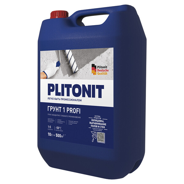Грунт Plitonit 1/ 1 Profi 10 л концентрат 1:5 — купить в Санкт ...