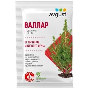 Средство для защиты корней хвойных от личинок майского жука Avgust ...