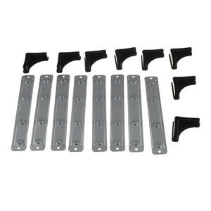 Стеллаж металлический AR Shelving Rivet Wire 1800x1200x450 мм 4 полки ...