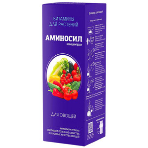 Удобрение для овощей концентрат Витамины Аминосил 0,5 л — купить в ...