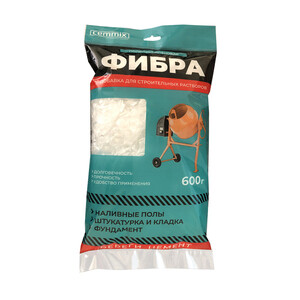Фиброволокно армирующее для бетона полипропиленовое CemMix CemFibra 600 ...