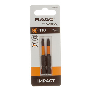 Бита Rage by Vira (554145) TORX T10 магнитная 50 мм (2 шт.) — купить в ...