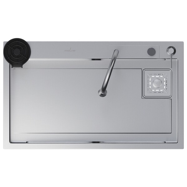 Мойка для кухни Mixline Pro 75х46х22 см врезная многофункциональная ...