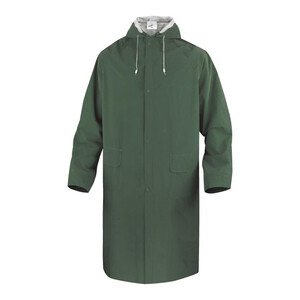 Плащ влагозащитный унисекс полиэстер Delta Plus 56-58 (XL) рост 180-188 см зеленый (MA305VEXG2 ...