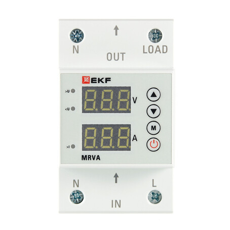 Реле напряжения модульное F&F CP-723 (EA04.009.015) 230 В 63 А — купить в Москве: цены ...