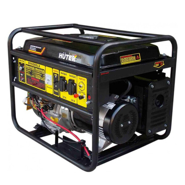 Генератор бензиновый Huter DY6500LX 5 кВт с электростартером без АКБ (64/1/7) — купить в Санкт ...