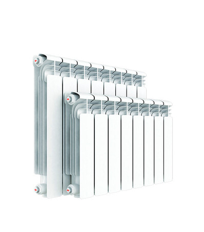 Радиатор алюминиевый Royal Thermo Revolution 500 мм 4 секции 1" боковое ...