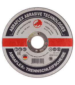 Круг отрезной по металлу Abraflex 125х22х1,6 мм (А125162223/30025 ...