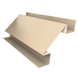 Планка угловая Grand Line металлическая слоновая кость RAL 1015 2 м ...