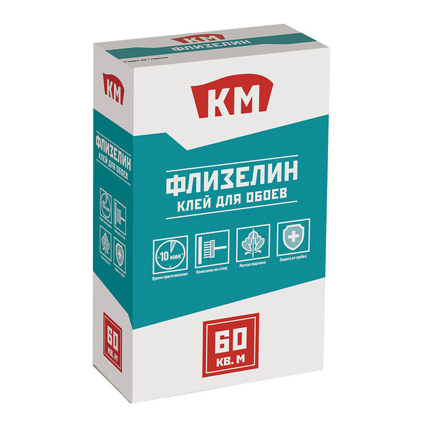 Клей для флизелиновых обоев КМ 450 г — купить в Санкт-Петербурге: цены ...