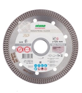 Диск алмазный по керамограниту Distar Multigres 7D (11115494010) 125x22 ...
