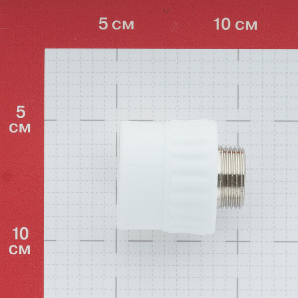 Муфта полипропиленовая Valfex 32 мм х 3/4 НР(ш) (10130132П) — купить в Санкт-Петербурге: цены ...
