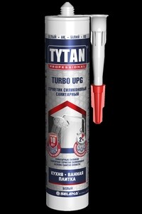 Герметик силиконовый санитарный Tytan Professional белый 280 мл ...