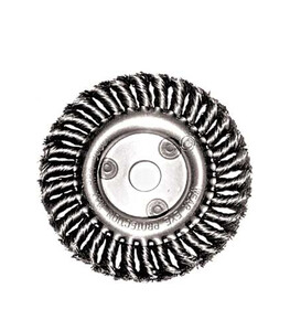 Кордщетка-колесо витая для УШМ (болгарки) Fit 150х22 мм — купить в ...